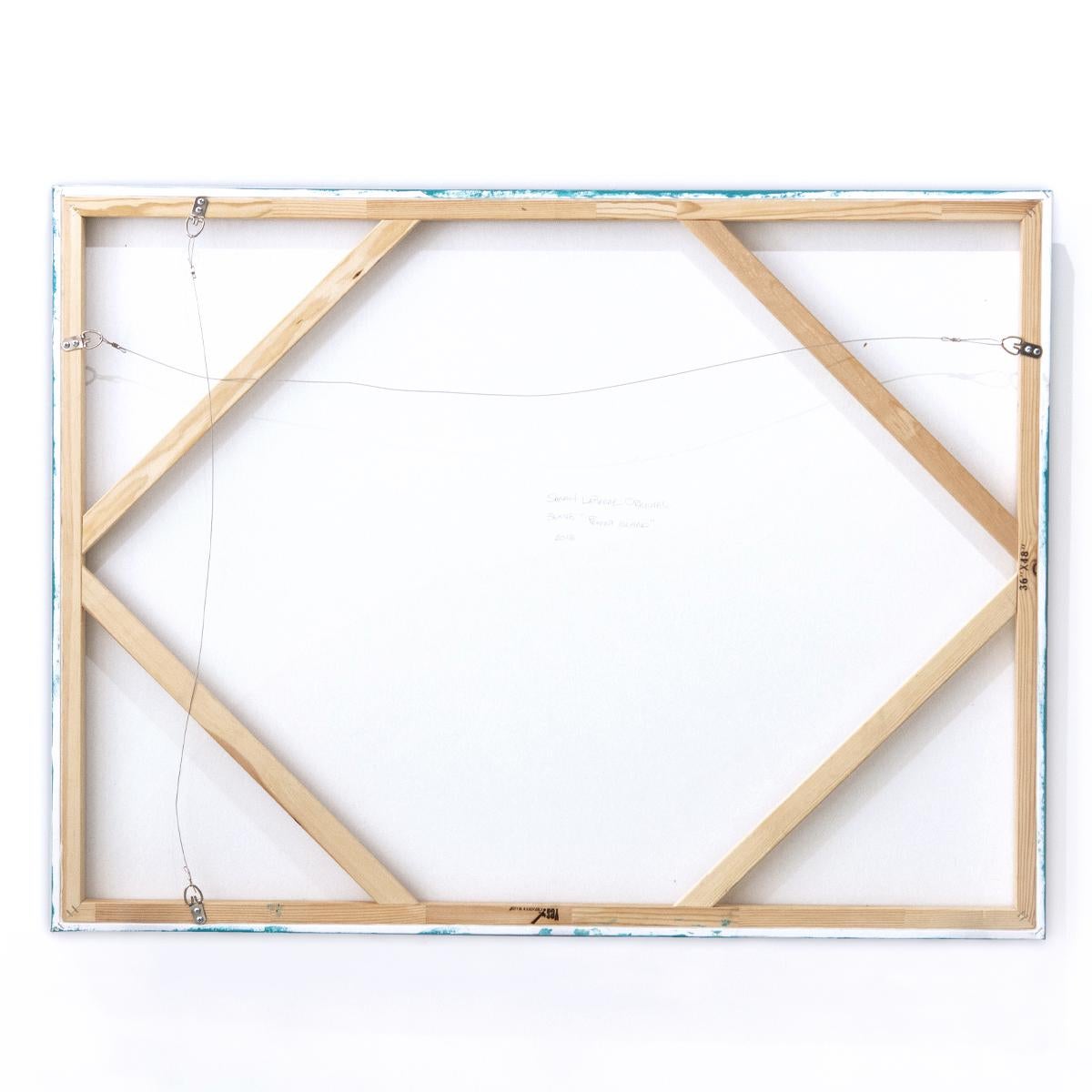 Sarah LaPierre - 'Peanut Island' Wrapped Canvas Original Coastal ...