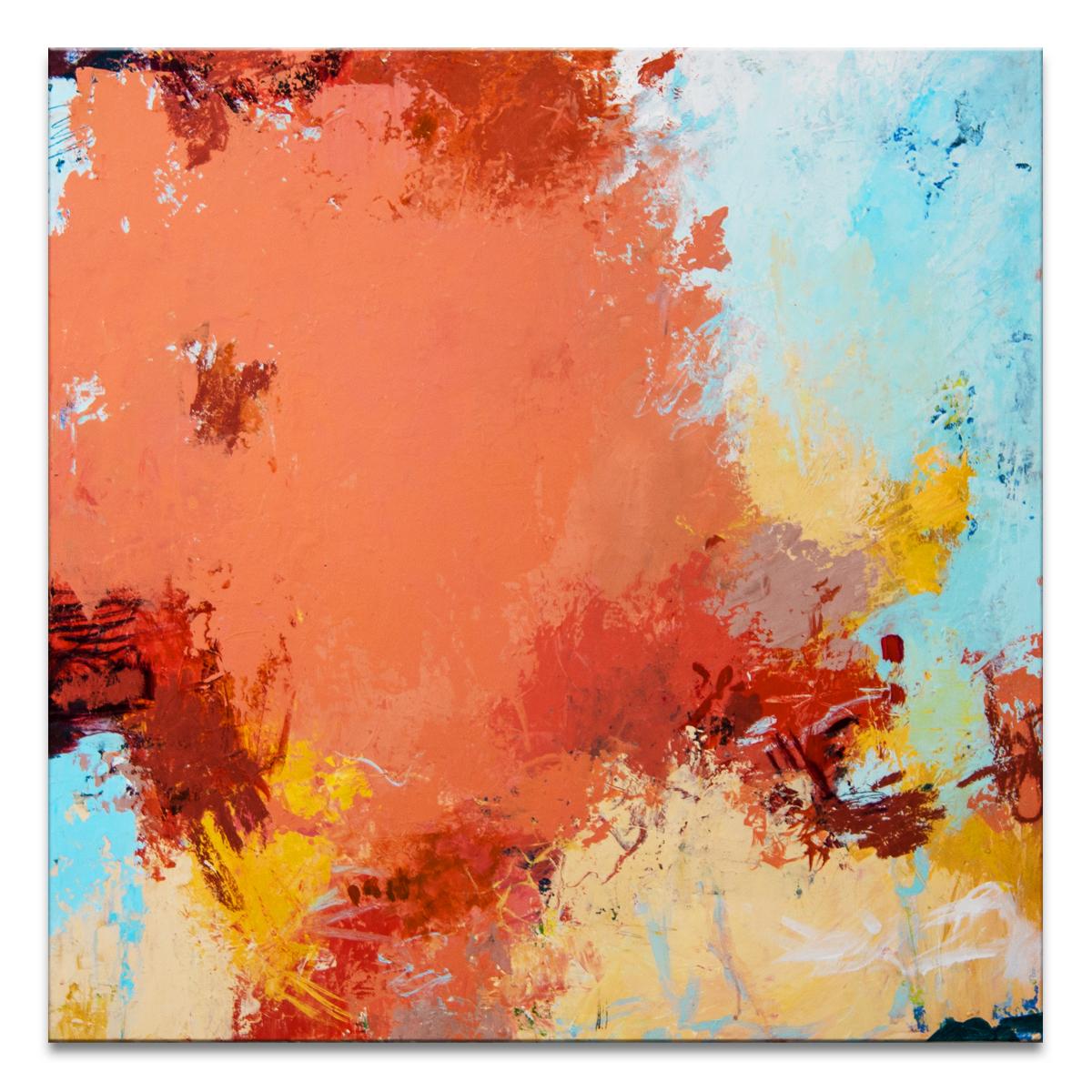 Sarah LaPierre - 'Color Map II' Wrapped Canvas Original Abstract ...