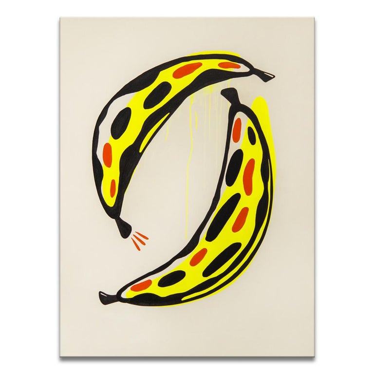 Alejandra Linares - 'I'm Cambures for You' Original Canvas Painting by ...