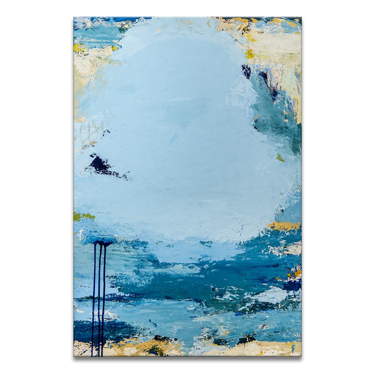 Sarah LaPierre - 'Color Map II' Wrapped Canvas Original Abstract ...
