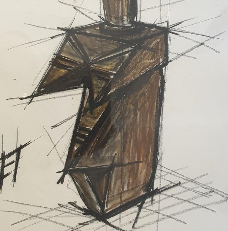 Unknown - Mermet. Mid-Century Design for a Sculpture. For Sale at 1stDibs