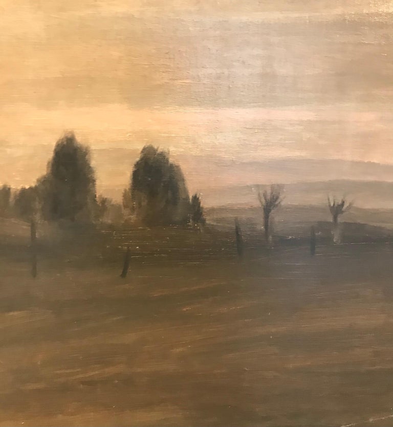 Alexandre Rochat - Church at dawn For Sale at 1stDibs