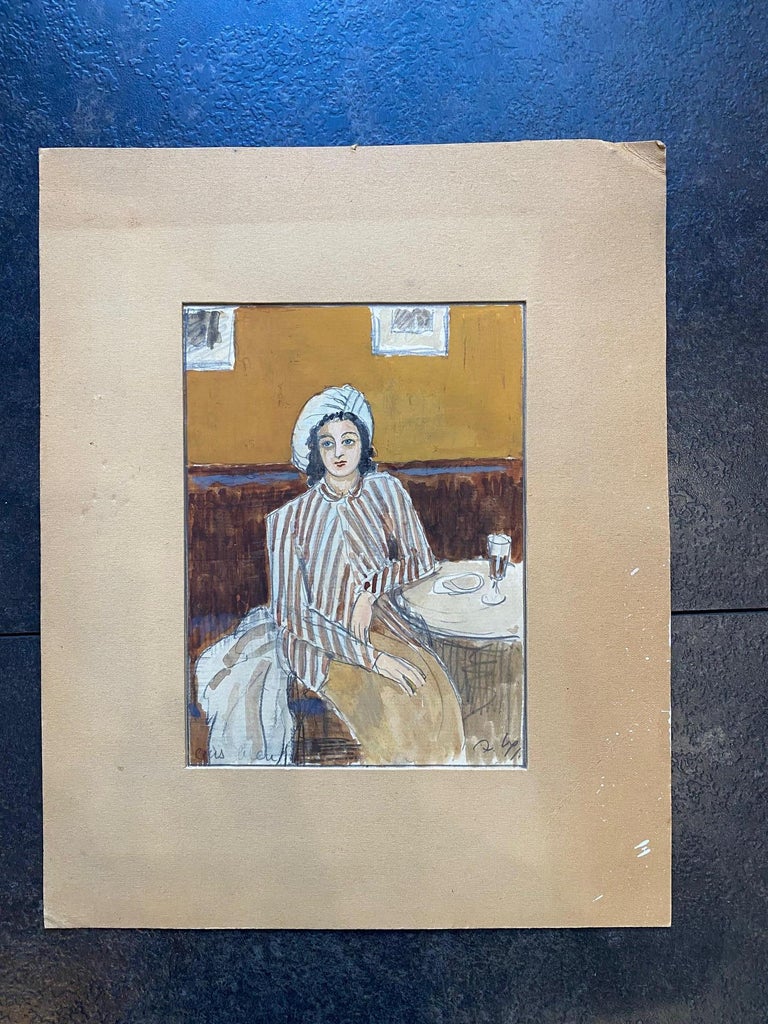 Alexandre Blanchet - At the bar For Sale at 1stDibs