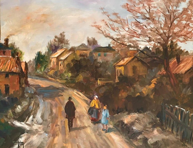 Pierre Manzone - The man in the hat For Sale at 1stDibs