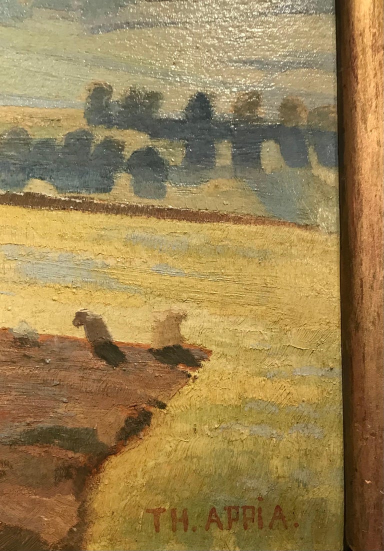 Théodore Alfred Appia - Farmer in the field at 1stDibs