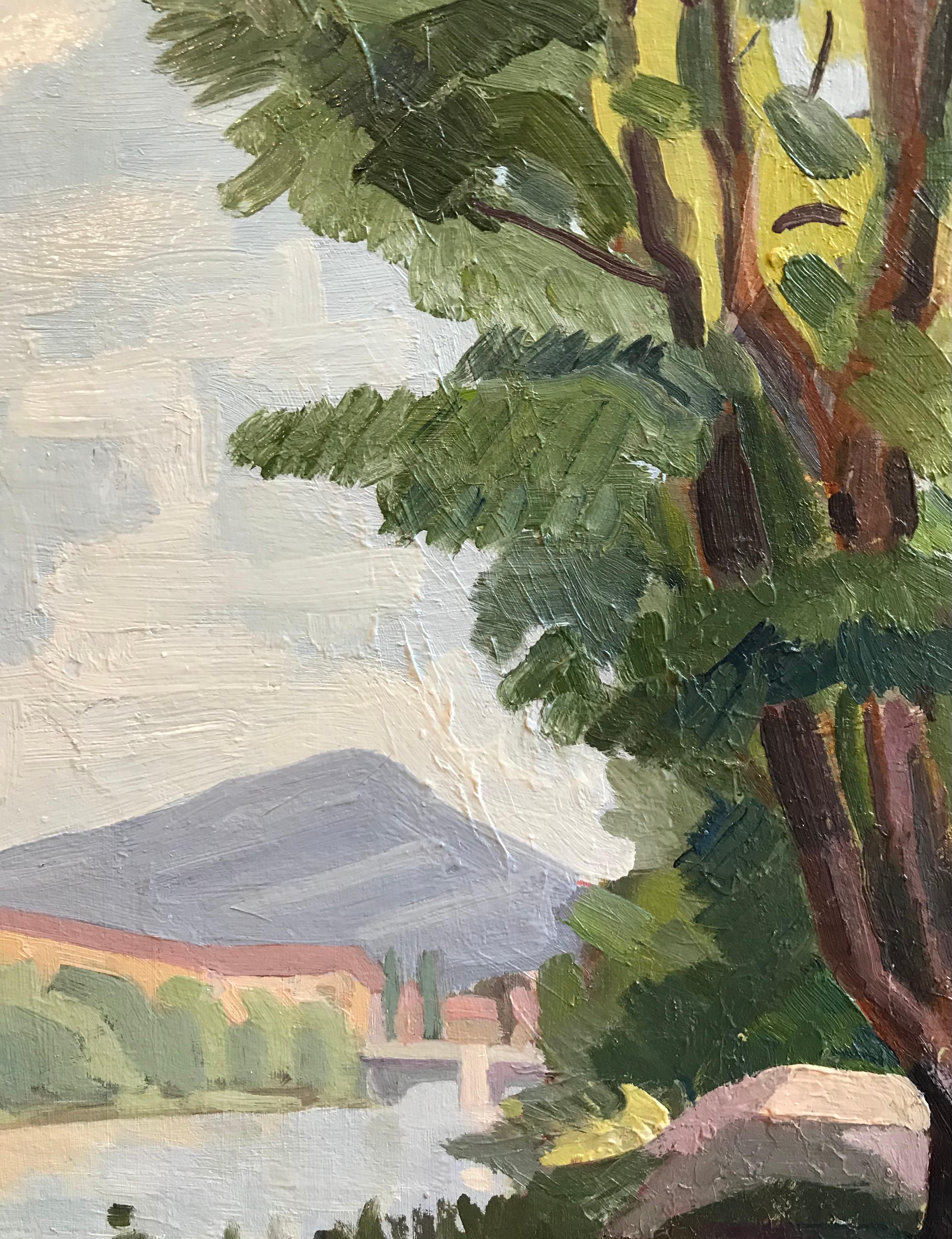 Jean Ferdinand Chomel - "Edge of the Arve" by Jean Ferdinand Chomel ...