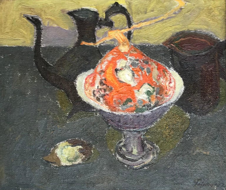 Willy Suter - Still life with a cup For Sale at 1stDibs