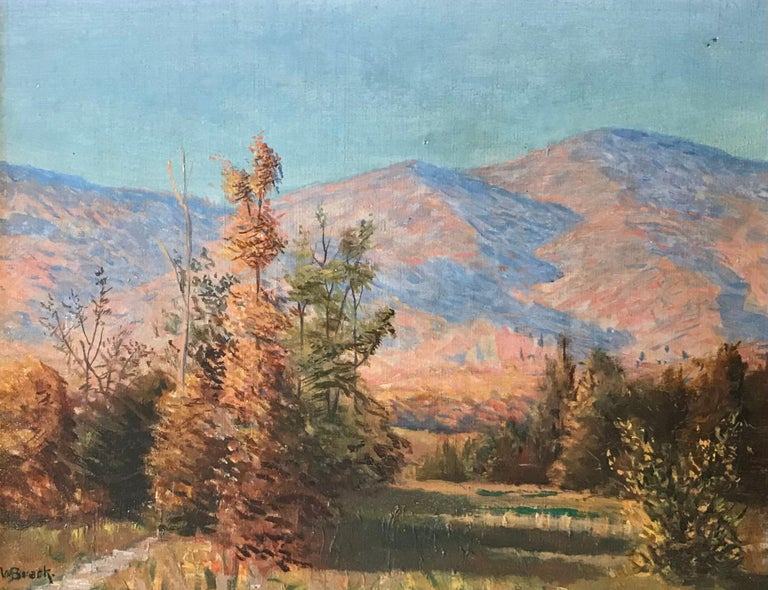 William Paul Brack - Landscape and mountains For Sale at 1stDibs