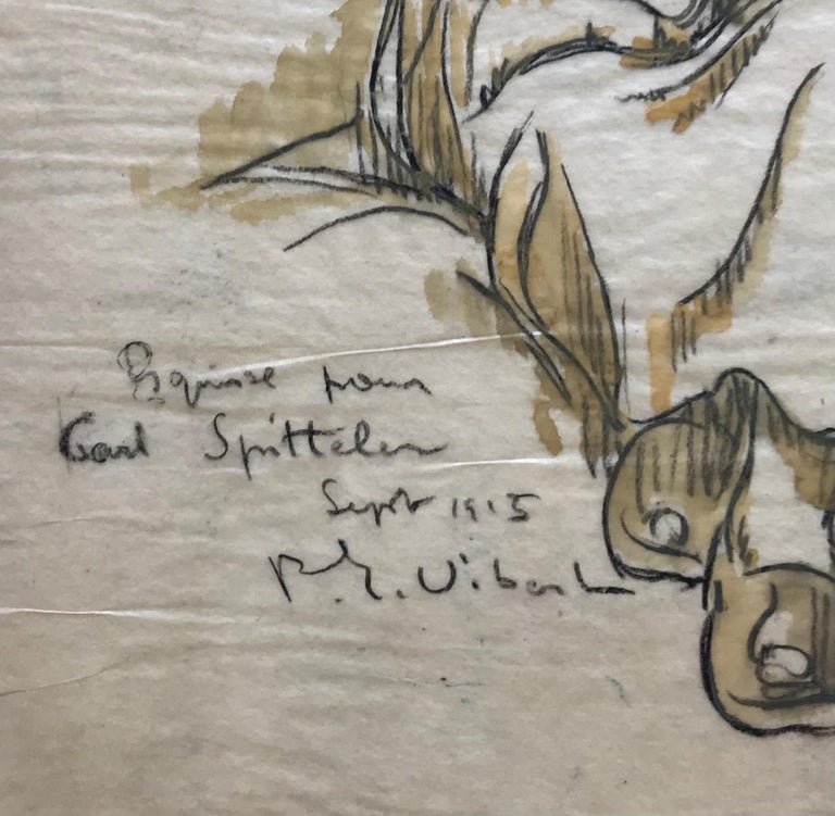 Pierre Eugène Vibert - Sketch of women and infant For Sale at 1stDibs