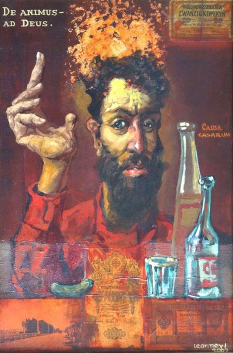 Igor Leontiev - Russian philosophy. 2002, oil on canvas, acrylic ...