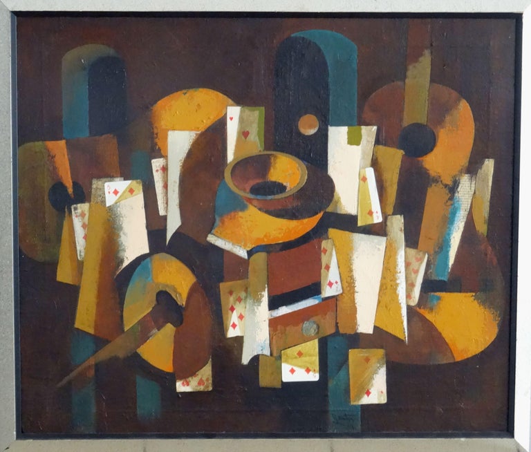 Janis Zemitis - Nocturne. 2004, oil on canvas, 67x79 cm For Sale at 1stDibs