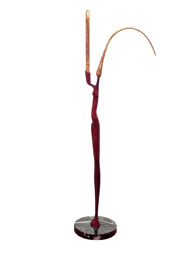 Paul Braslow - Lilith-Red , Bronze For Sale at 1stDibs