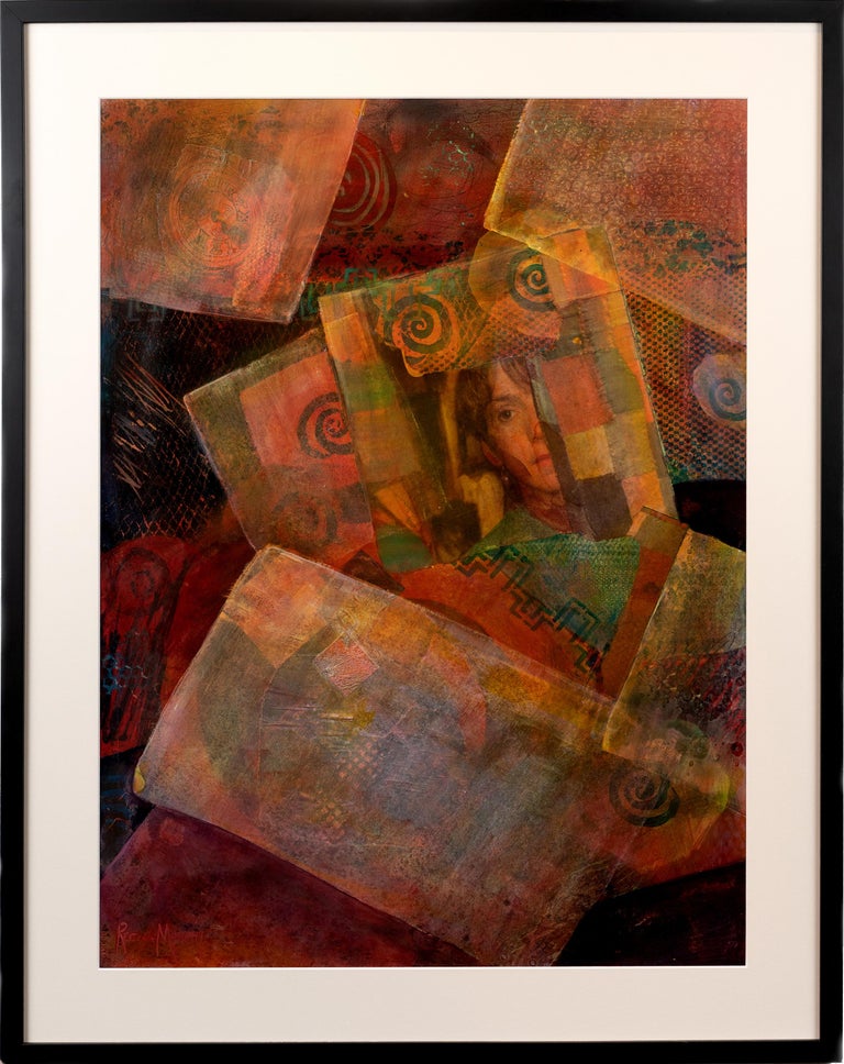 Regina Murphy - 'Looking Glass, ' by Regina Murphy, Pastel and Acrylic ...