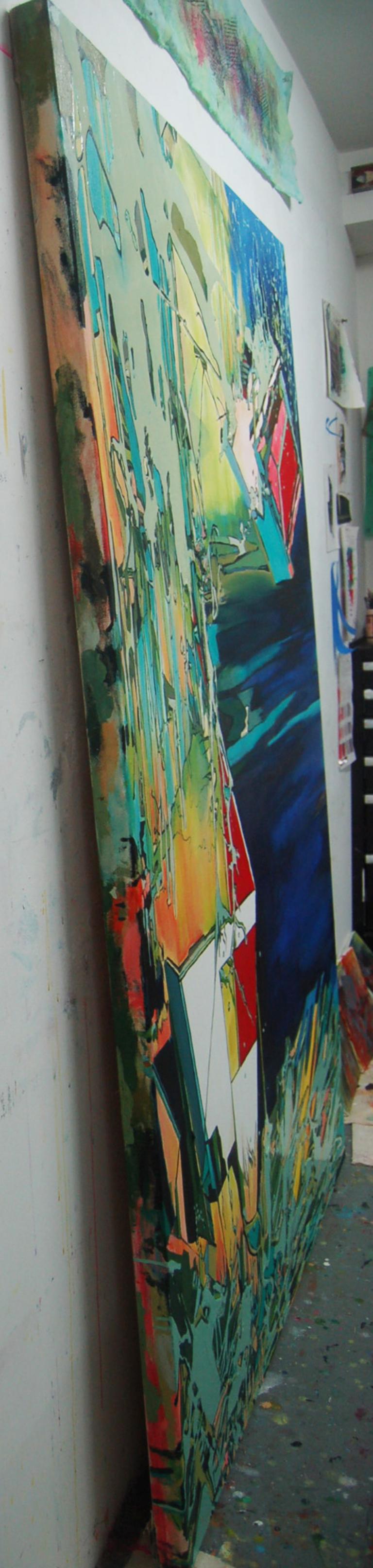 Janice Tayler - Caer fuera del radar" de Janice Tayler, pintura al óleo ...