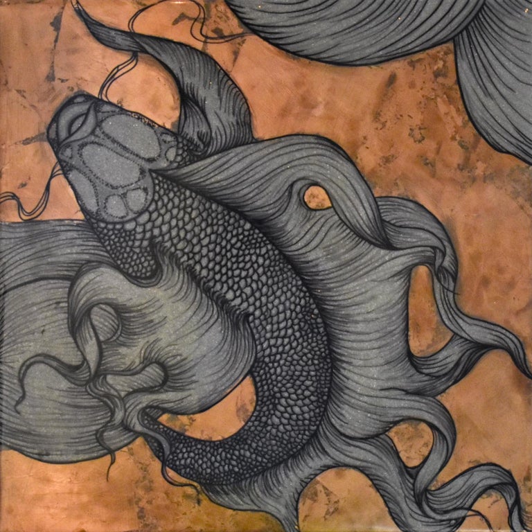 Maren Conrad - Série Fire III : cuivre sur 1stDibs