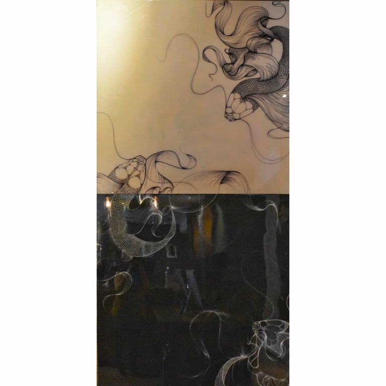 Maren Conrad - Yin Yang III (diptych) at 1stDibs