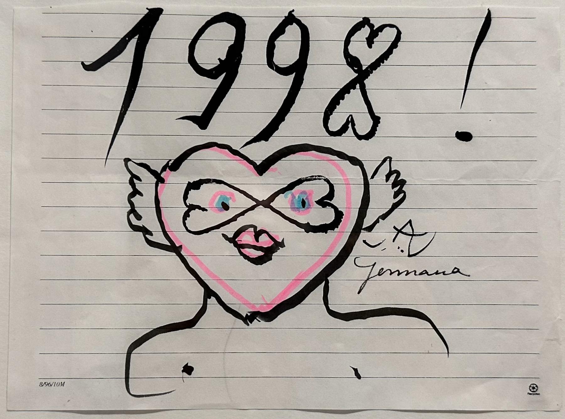 Roberto Matta - Hommage to Germana (1998) For Sale at 1stDibs