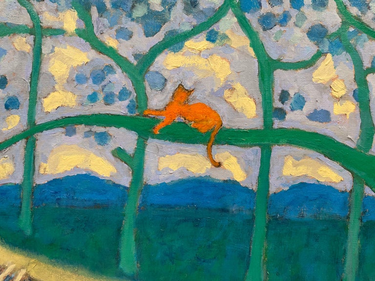 Anthony Murphy - Magical Realist Painting. Title - Love For Sale at 1stDibs