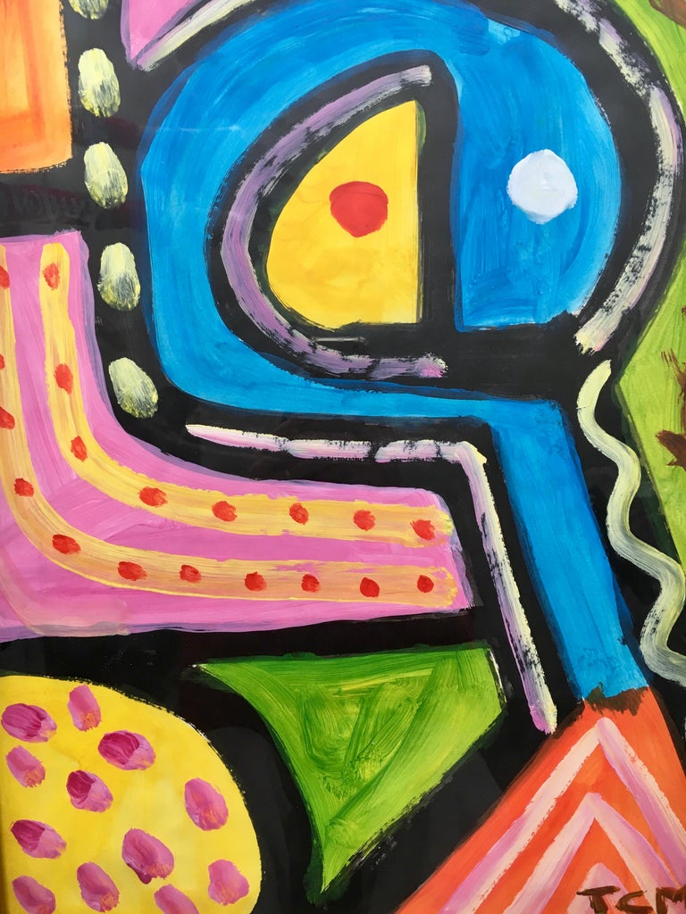 T. C. Murphy - Geometric Abstract Painting. Title - Composition # 45 ...