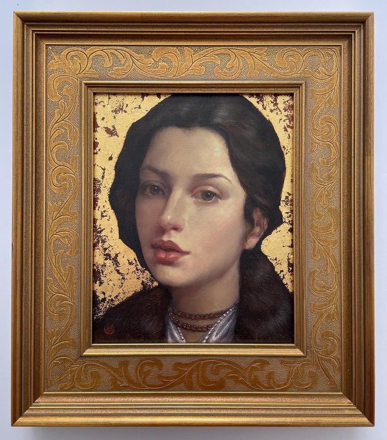 Ken Hamilton - Character, presence, beauty in oils and gold leaf. Title ...