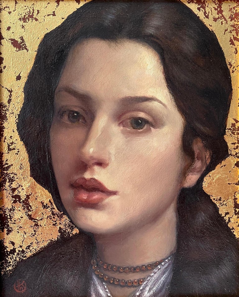 Ken Hamilton - Character, presence, beauty in oils and gold leaf. Title ...