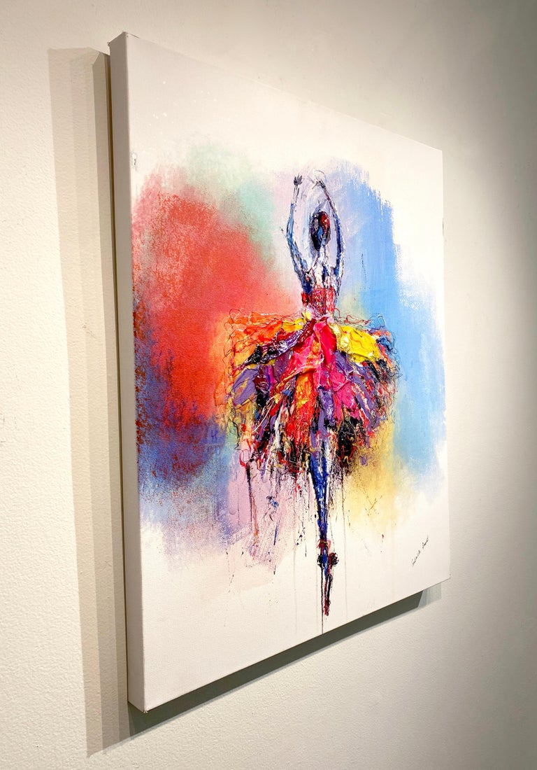 Gabrielle Benot - Gabrielle Benot "Etoile" Contemporary Ballet Painting ...