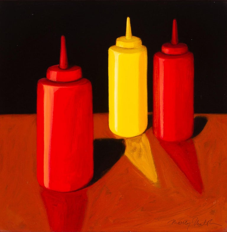 Marty Walsh - "Relationships #3" Oil Painting on Masonite by Marty ...