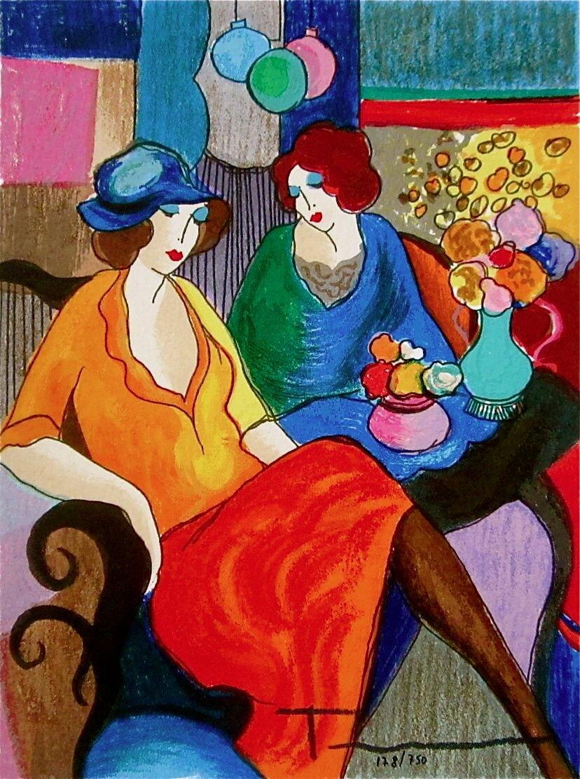 Tarkay Signed Print - For Sale on 1stDibs | itzchak tarkay numbered ...