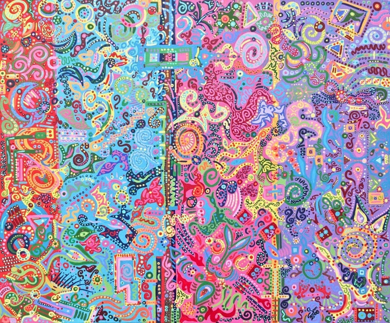 Susan Mayer - Carnevale, Susan Mayer - PAINTING/SIGNÉ En vente sur 1stDibs