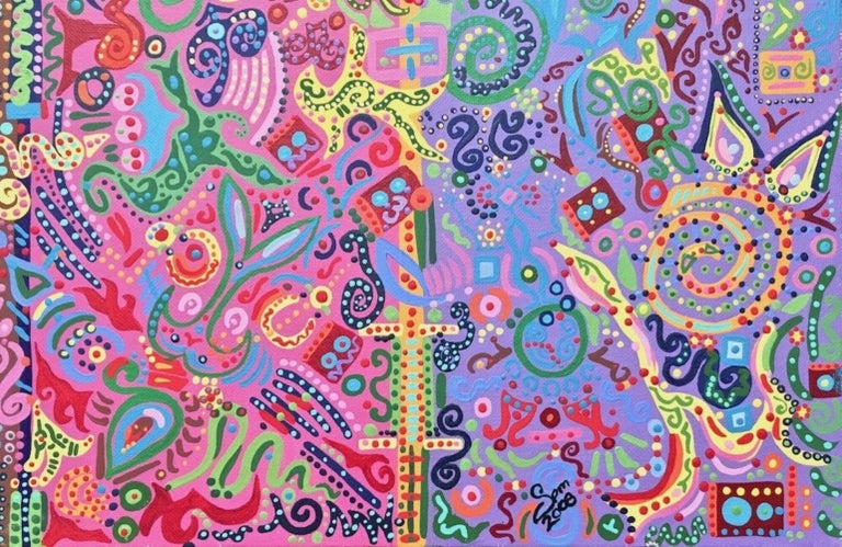 Susan Mayer - Carnevale, Susan Mayer - PAINTING/SIGNED For Sale at 1stDibs