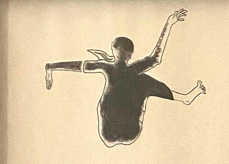 Amita Bhatt - "Untitled, " Oil on Paper, Figurative Drawing, Symbolist ...