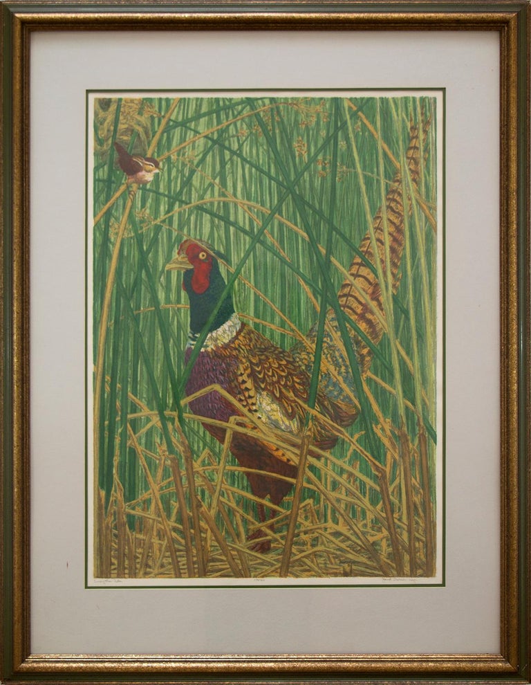 Janet Turner - "Among the Tule" by Janet Turner, Serigraph, 1967 For ...