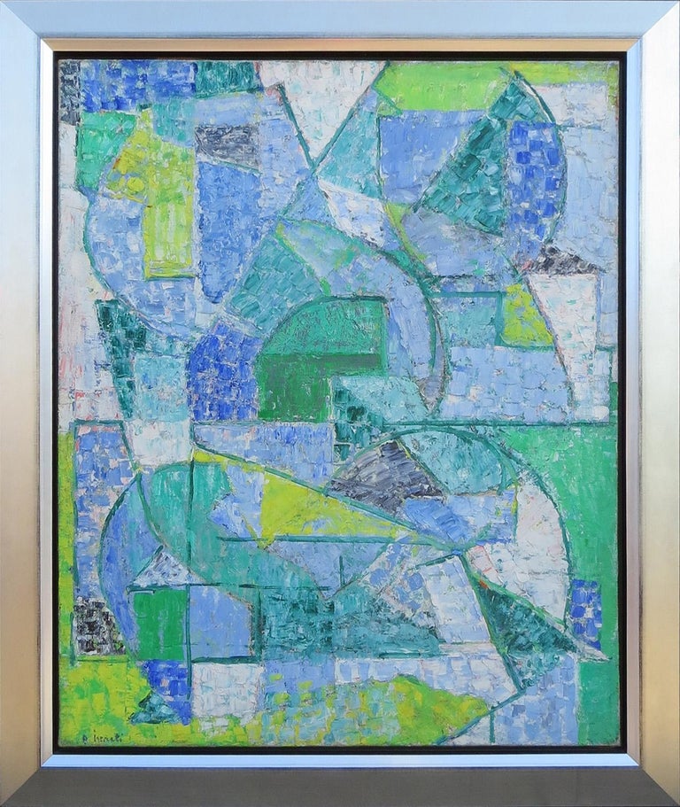 Alexandre Istrati - "Composition verte" by Alexandre Istrati, Oil on ...