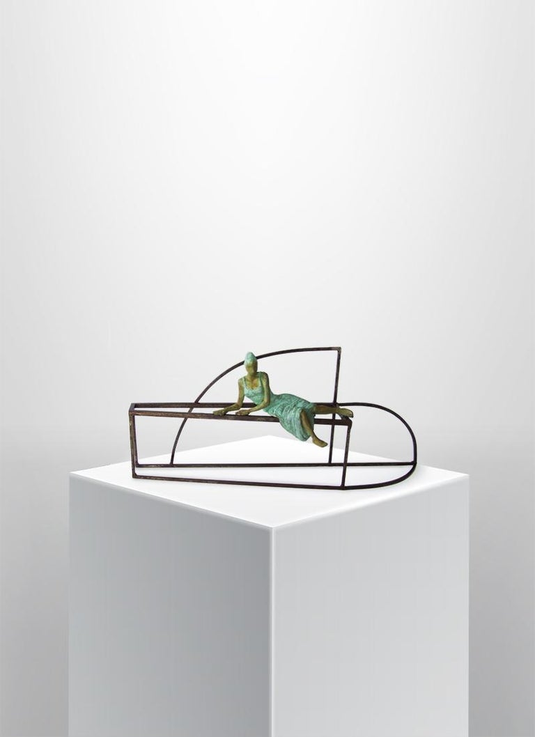 Joan Artigas Planas - "Etruscan Princess" contemporary bronze table ...