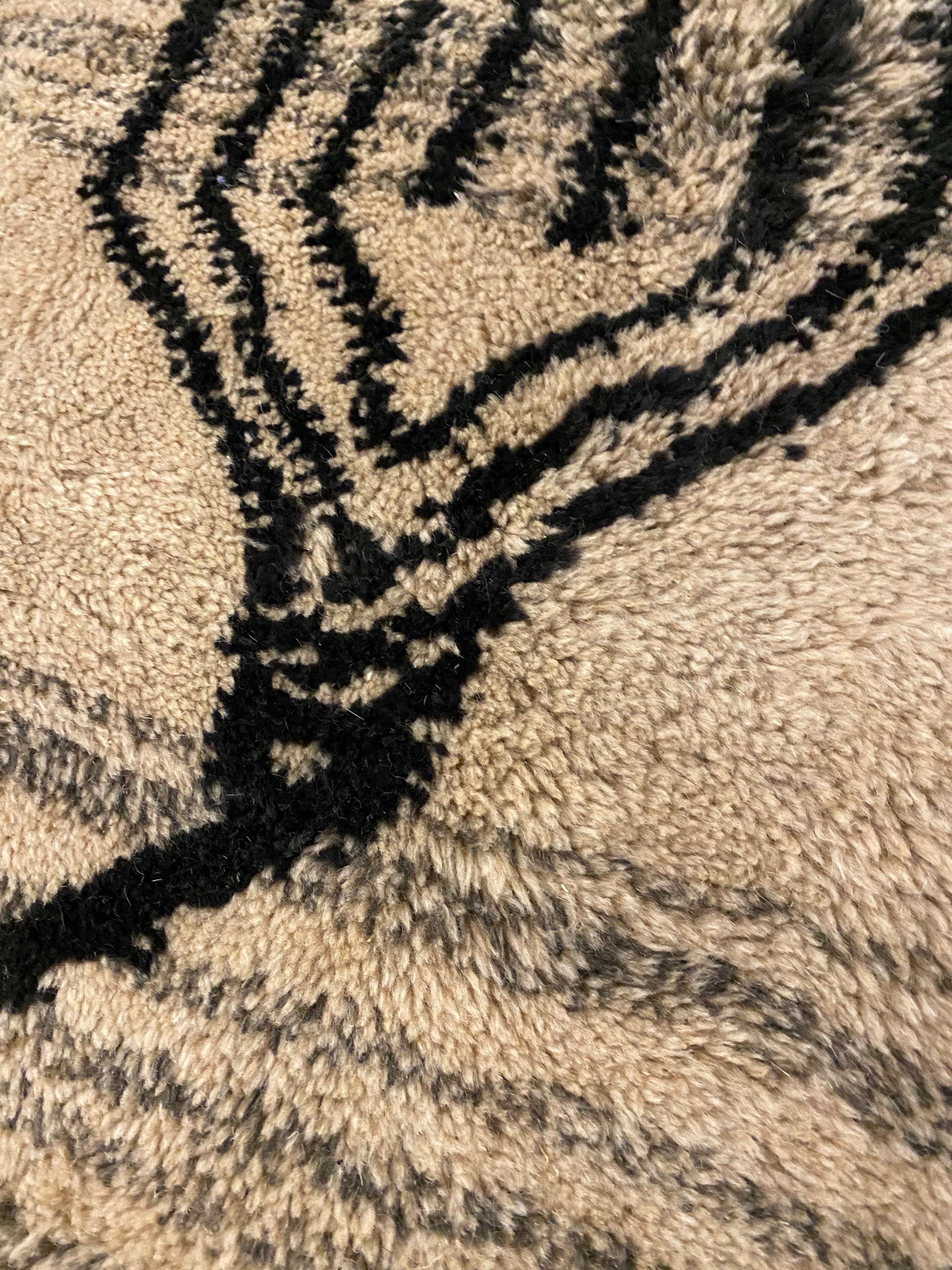 Unknown - Moroccan Hand-Knotted Wool Berber Rug For Sale at 1stDibs ...