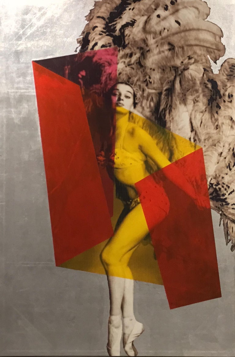 Carlos Mercado - Copacabana, ca. 2017 Mixed media on canvas , metal ...