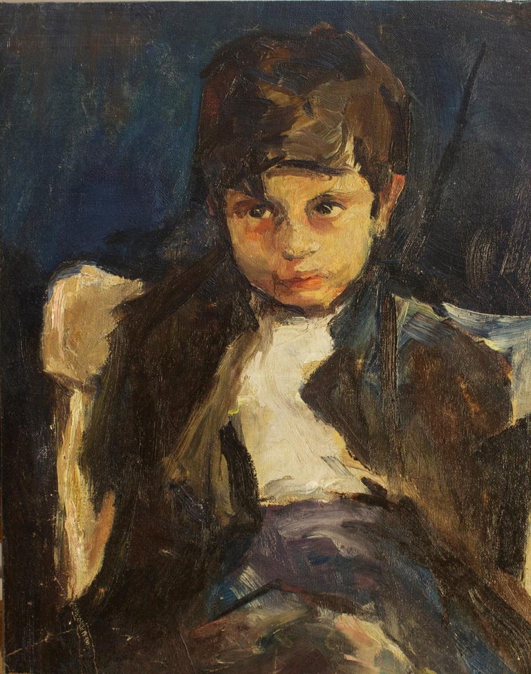 Margery Ryerson - Seated Boy For Sale at 1stDibs