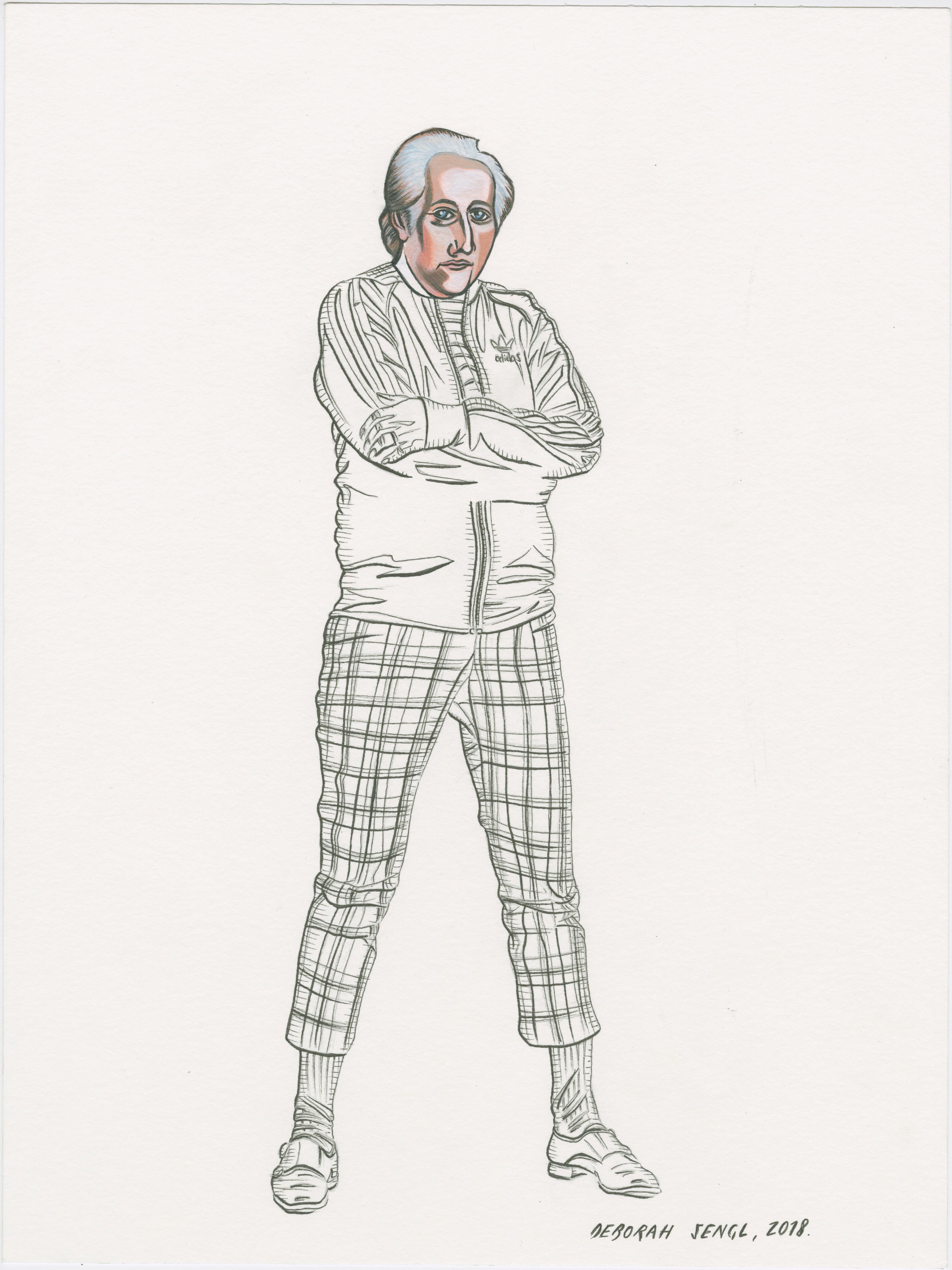 Rudolf Freund - Rudolf Freund, "Early Man", Mixed Media, 1950's For ...