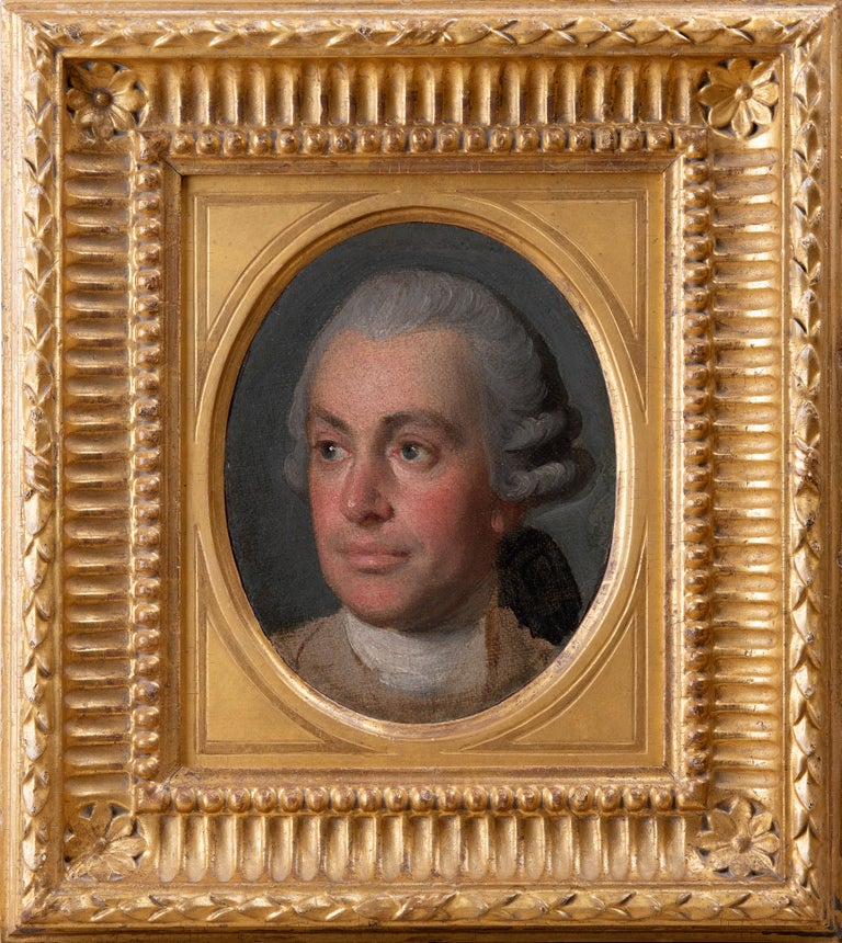 Johan Zoffany - 18th century portrait of the painter Nathaniel Dance ...