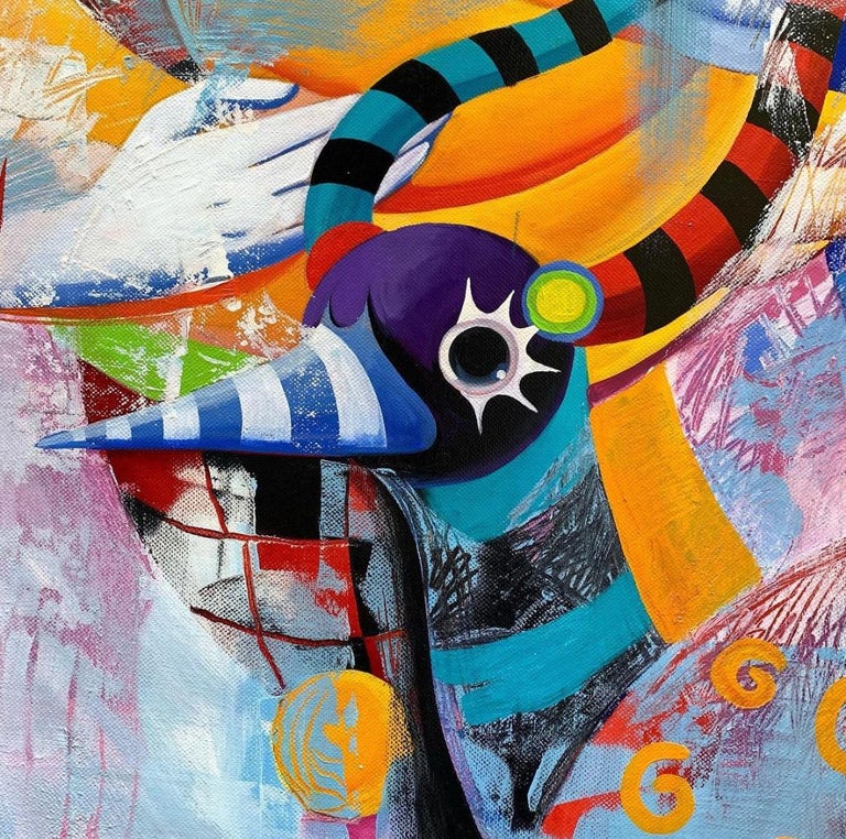 Dima Filimonov - Home, 100 x 100 cm For Sale at 1stDibs