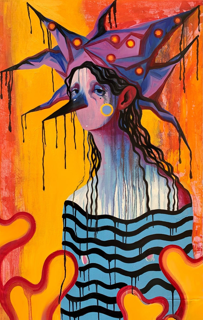 Dima Filimonov - Without a smile, 120x75cm For Sale at 1stDibs