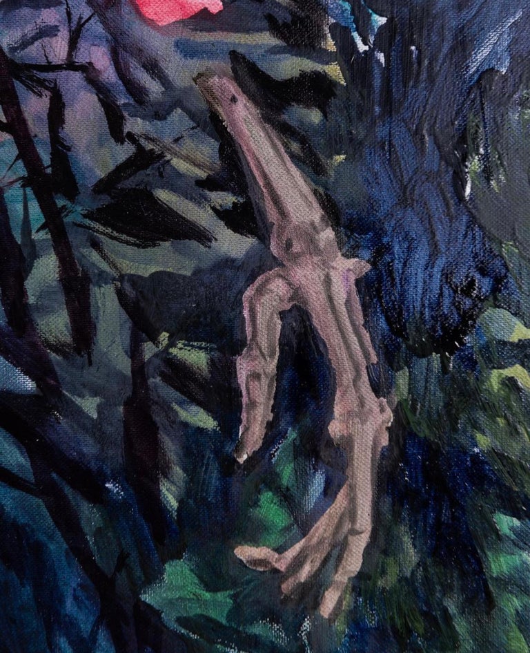 Evgeniya Voinar - Series "Gardens of Immortality". "Night" , 245х190cm ...