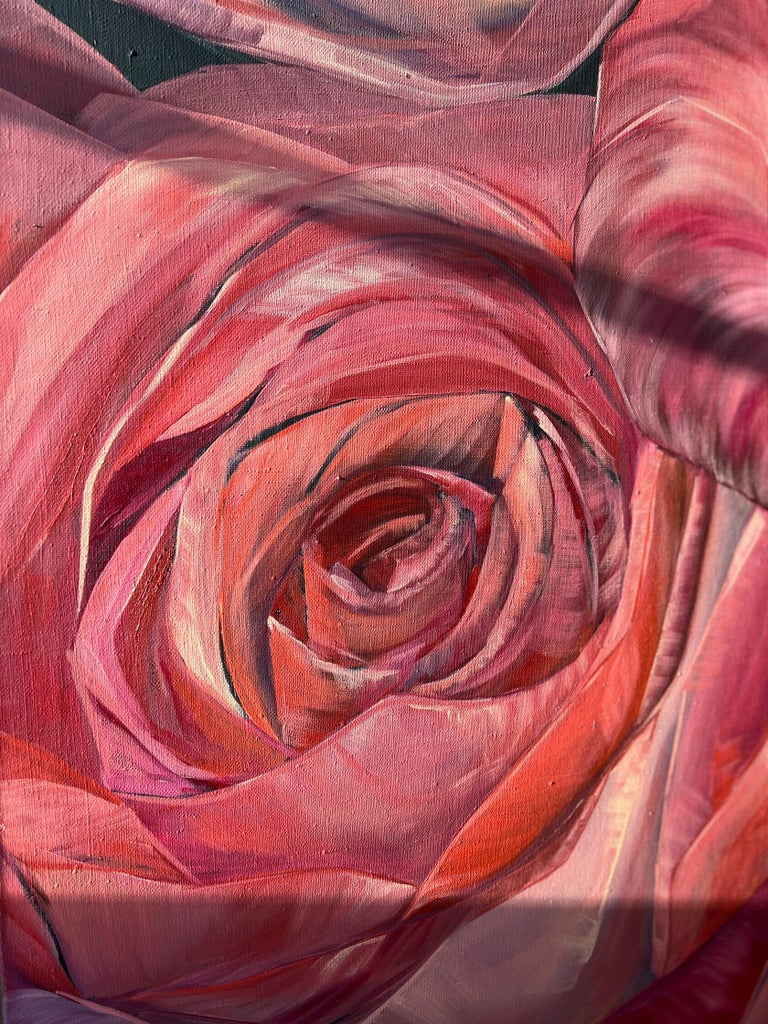 Inna Sumina - Red roses, 100x80cm For Sale at 1stDibs