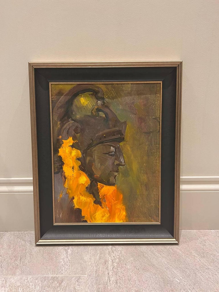 Sofiya Akimova - Arjuna, 32х43cm For Sale at 1stDibs