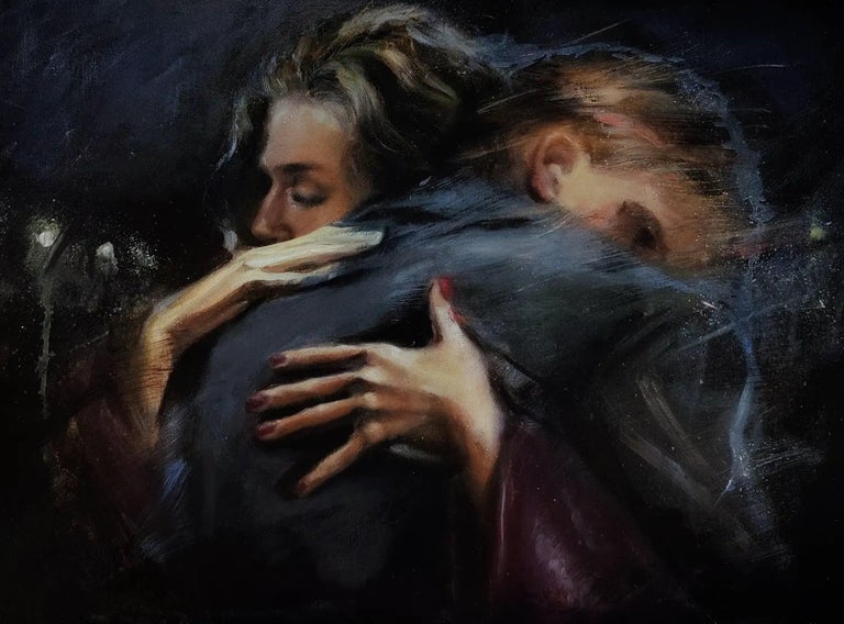 Ellina Zhanu - I don't want to disappear, 50x70cm For Sale at 1stDibs