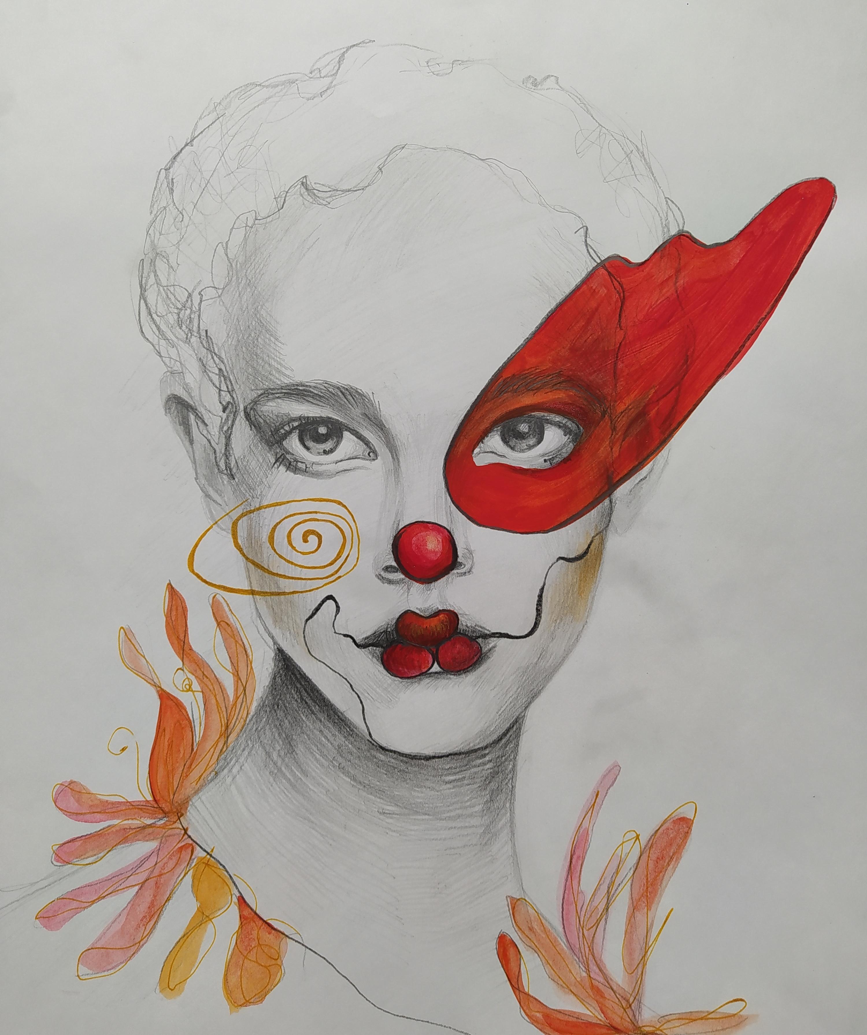 Jean Dreyfus-Stern - Portrait of a Woman - Original Pencil Drawing by J ...