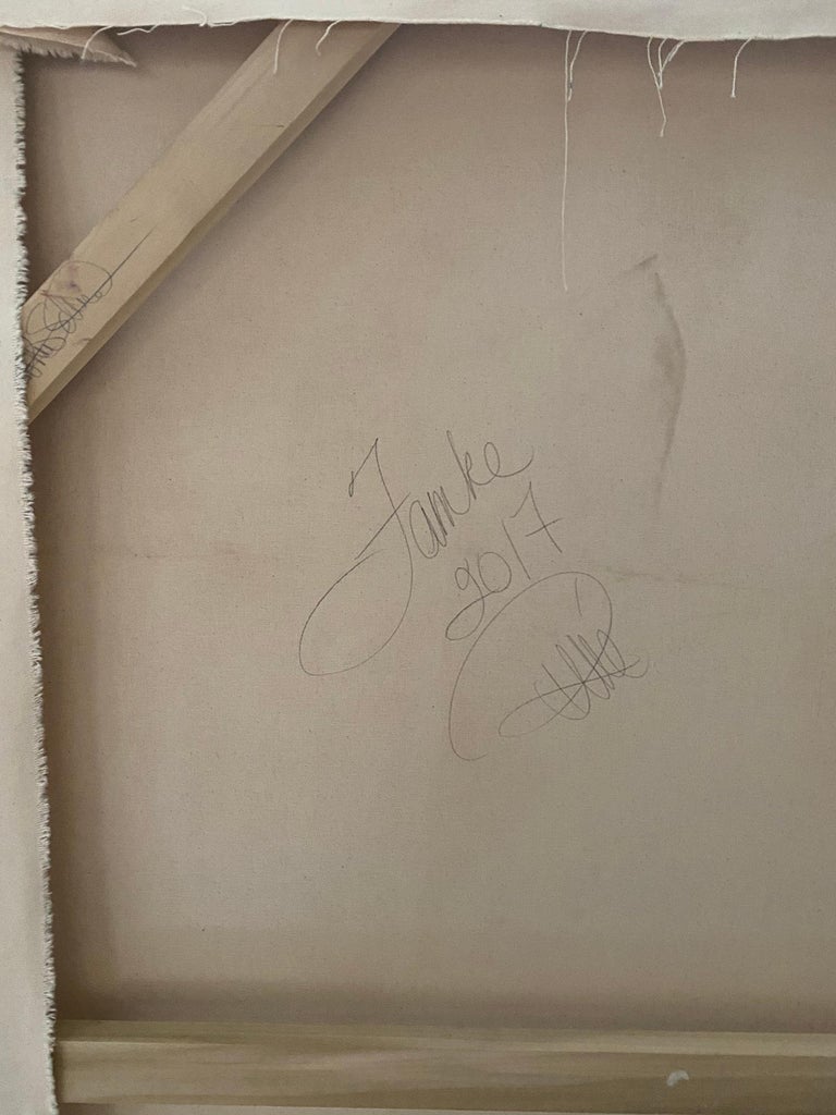 René Romero Schuler - Famke, figurative painting women portrait ...