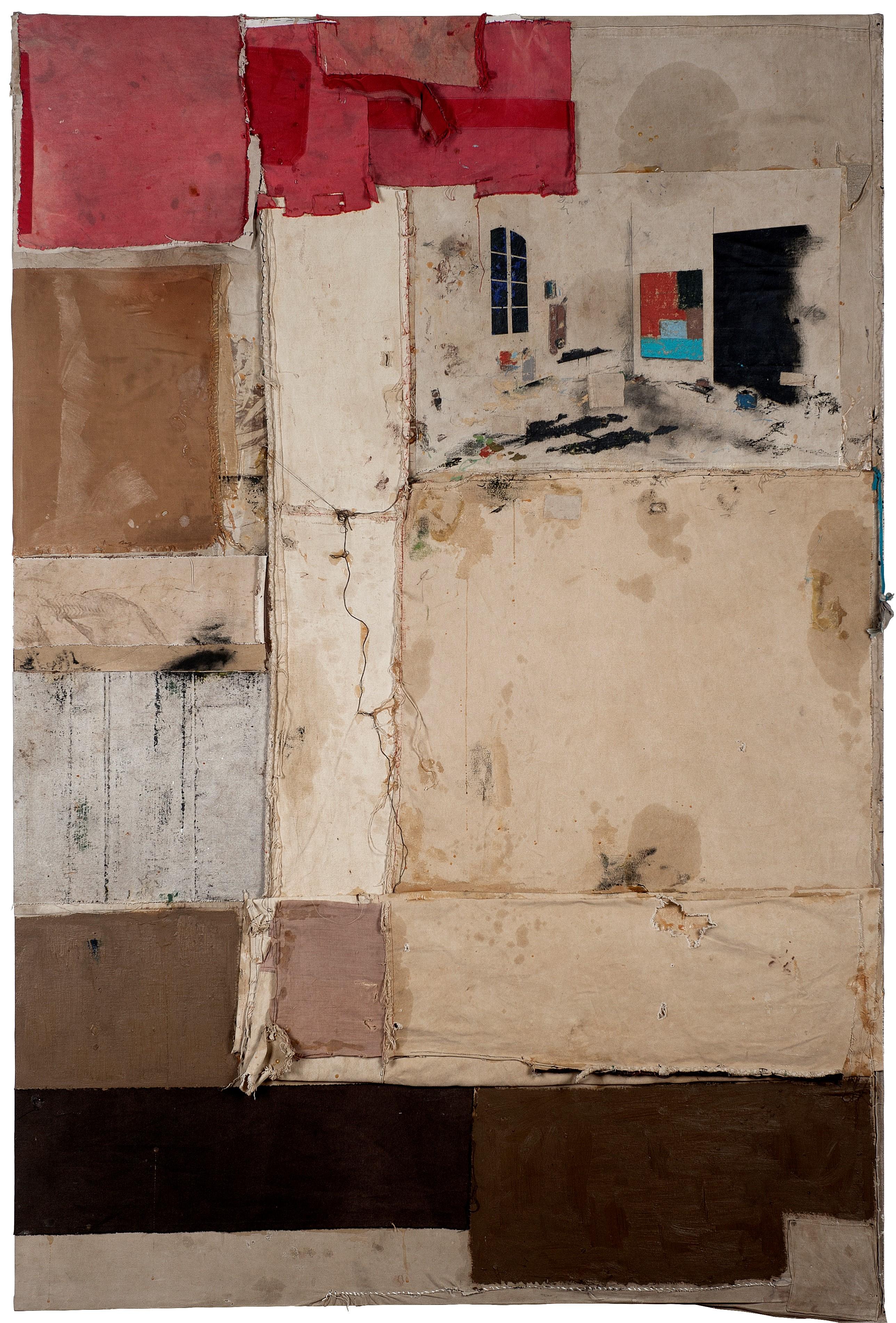 Harry Cartwright - Camaro on Fairfax, Acrylic on Canvas, Car, berry red ...