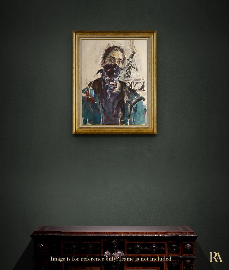 Yuriy Ushakov - Self-Portrait in Quarantine - 21st Century Contemporary ...
