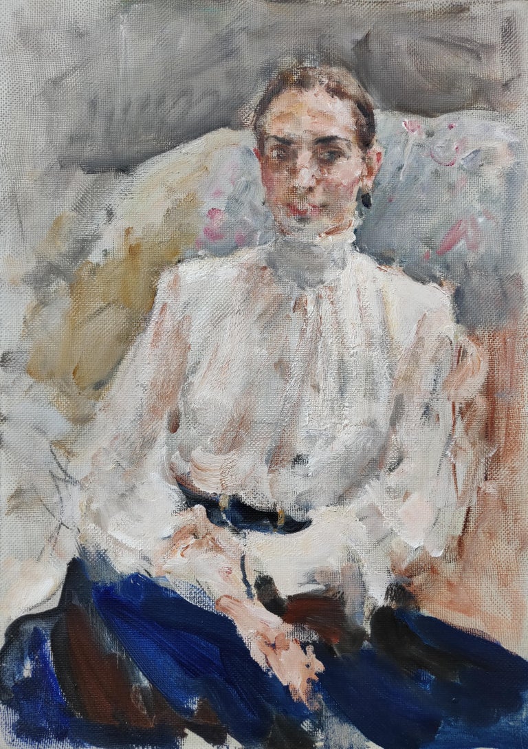 Yuriy Ushakov - Portrait of Nastya - 21st Century Contemporary ...